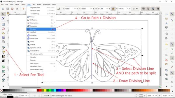 How to make Stencils | Easy 4 Step Tutorial with Inkscape