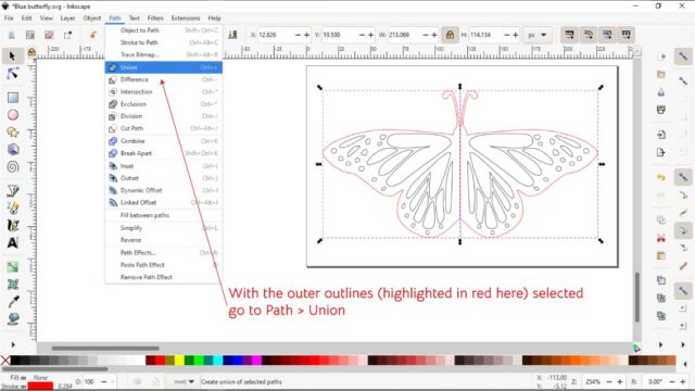 How to make Stencils | Easy 4 Step Tutorial with Inkscape