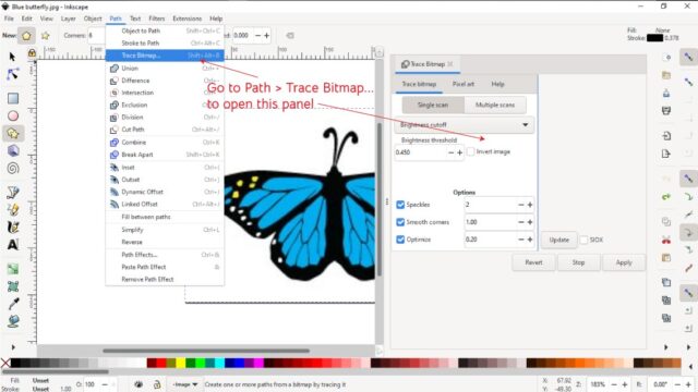 How to make Stencils | Easy 4 Step Tutorial with Inkscape