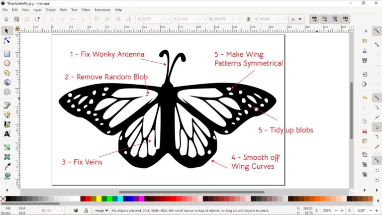 How to make Stencils | Easy 4 Step Tutorial with Inkscape