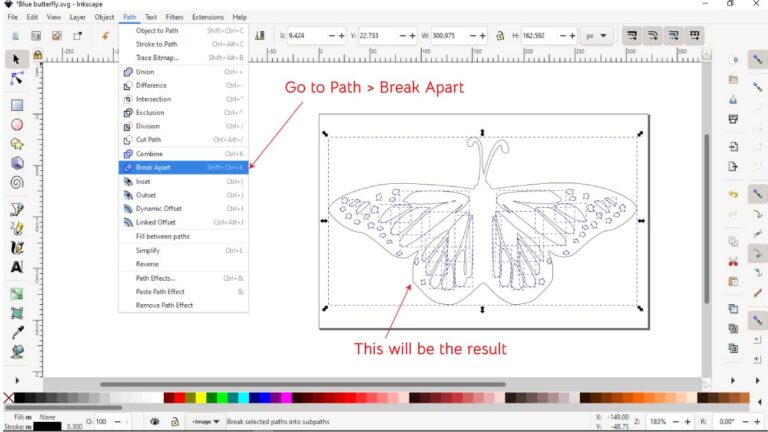 How to make Stencils | Easy 4 Step Tutorial with Inkscape